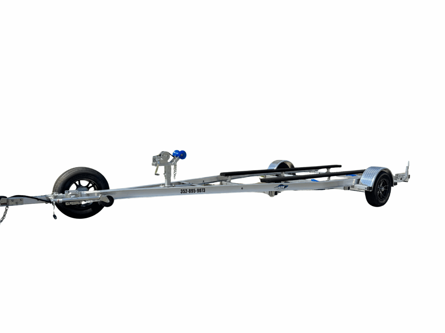 Single Axle Aluminum Boat Trailer | DSM Trailers LLC